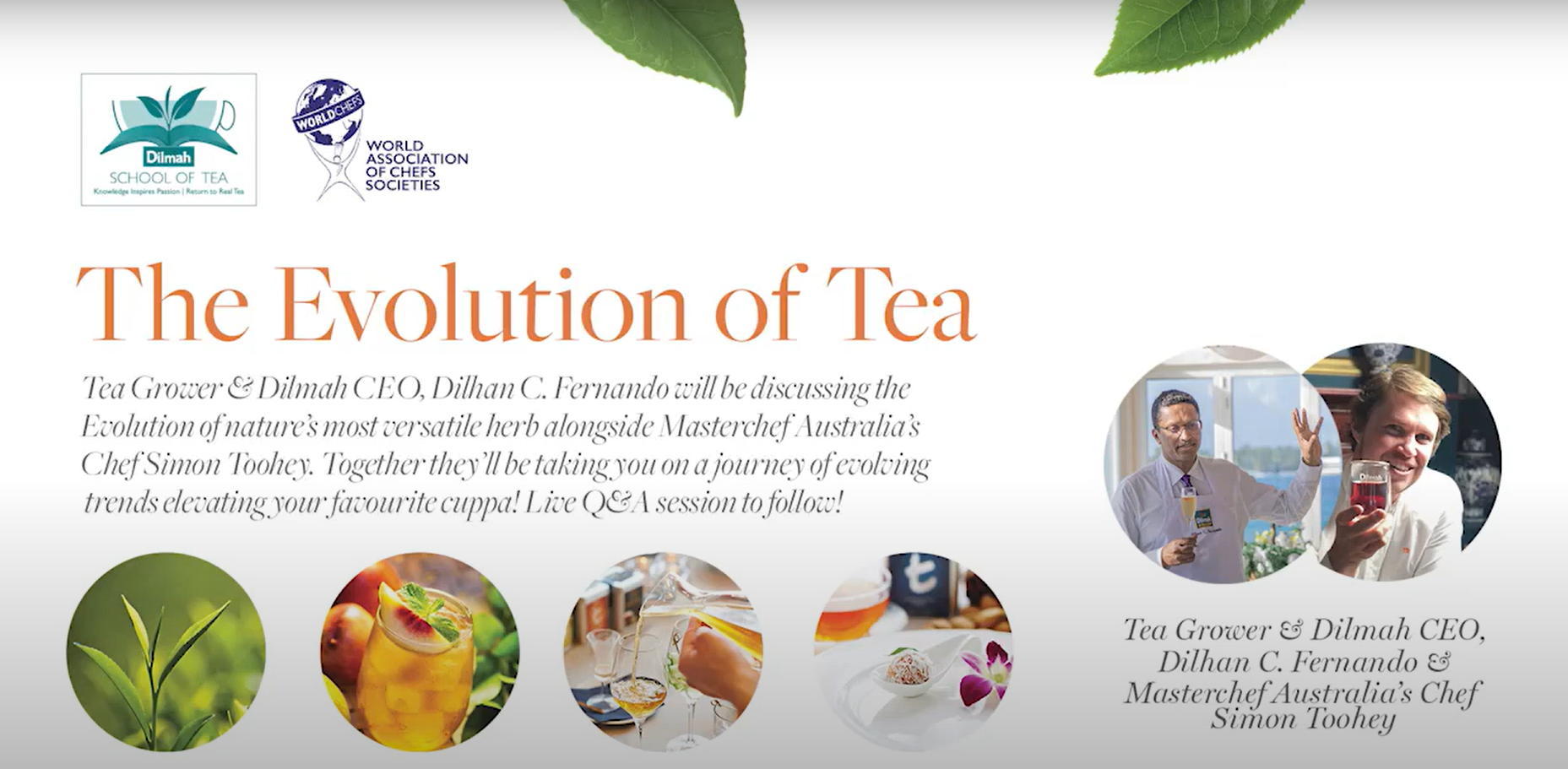 The Evolution of Tea, with Australian Masterchef Simon Toohey - Integritea
